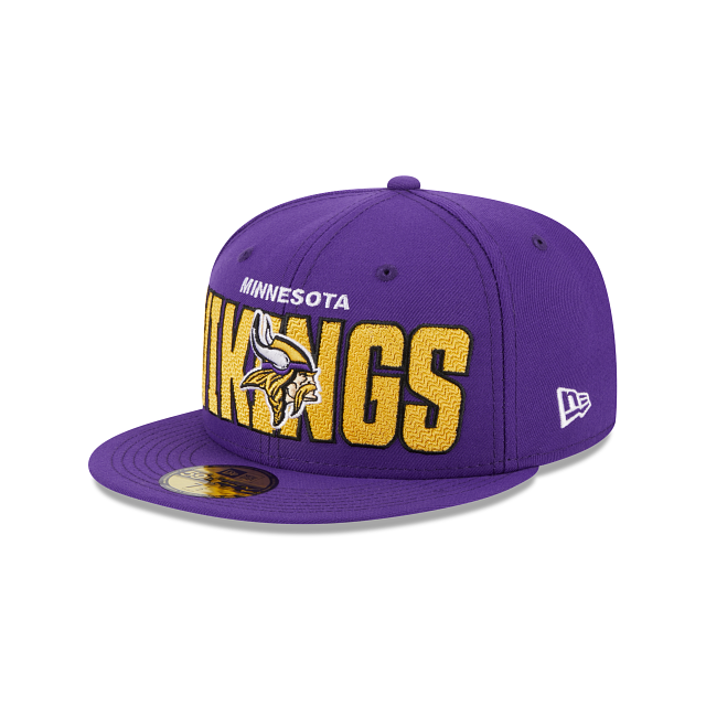 New Era Minnesota Vikings NFL Draft 2023 Alt 59FIFTY Fitted Hat