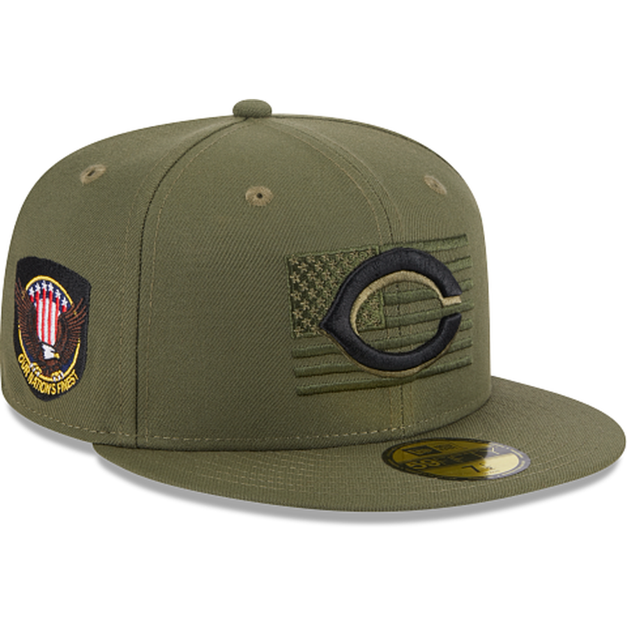 New Era Cincinnati Reds Armed Forces Day 2023 59FIFTY Fitted Hat