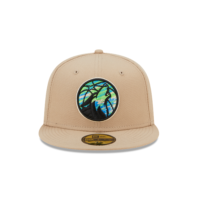 New Era Minnesota Timberwolves Team 2023 Neon 59FIFTY Fitted Hat