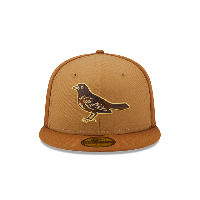 New Era Baltimore Orioles Tri-Tone Brown 2023 59FIFTY Fitted Hat