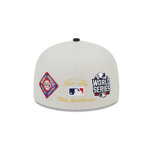 New Era Atlanta Braves Varsity Letter 59FIFTY Fitted Hat