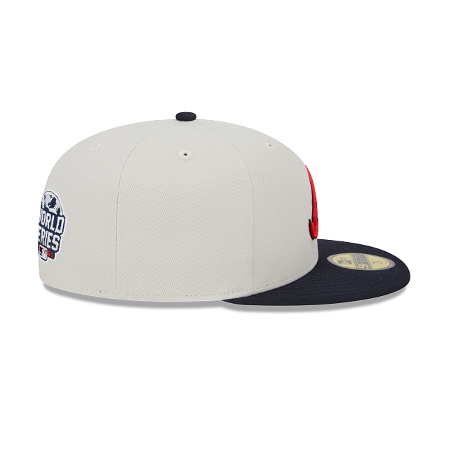 New Era Atlanta Braves Varsity Letter 59FIFTY Fitted Hat