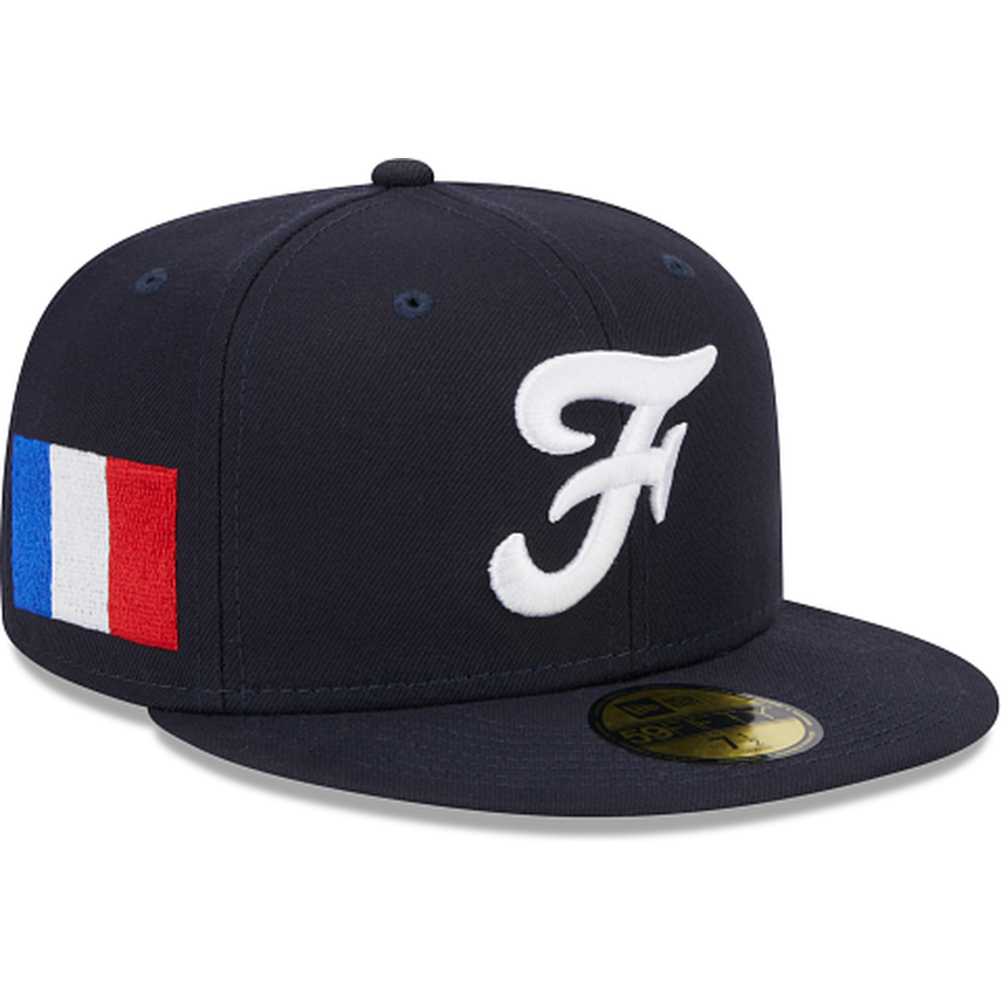 New Era France 2023 World Baseball Classic 59FIFTY Fitted Hat