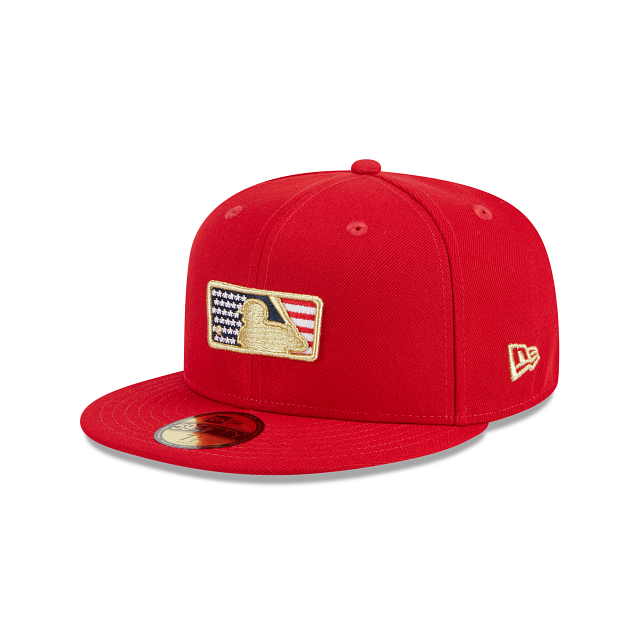 New Era MLB Batterman Independence Day 2023 Red 59FIFTY Fitted Hat