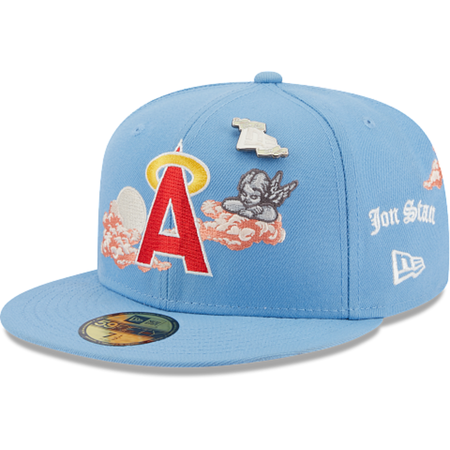 New Era Jon Stan X Los Angeles Angels Angelic 2023 59FIFTY Fitted Hat