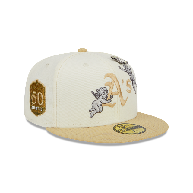New Era Jon Stan X Oakland Athletics Cherubs 2023 59FIFTY Fitted Hat