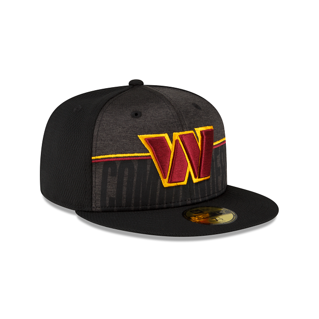 New Era Washington Commanders 2023 Training Black 59FIFTY Fitted Hat