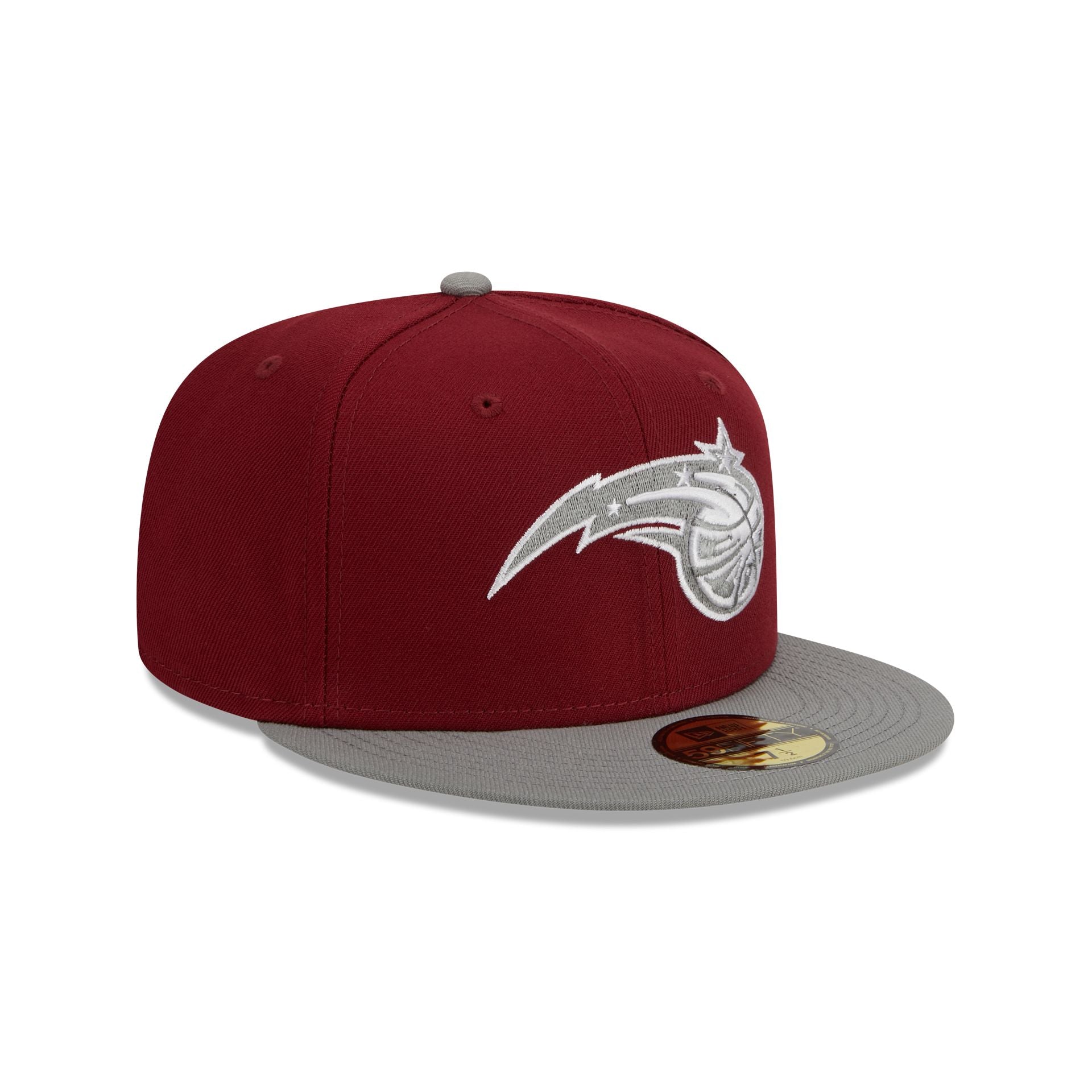 New Era Orlando Magic Colorpack Burgundy/Grey 2023 59FIFTY Fitted Hat