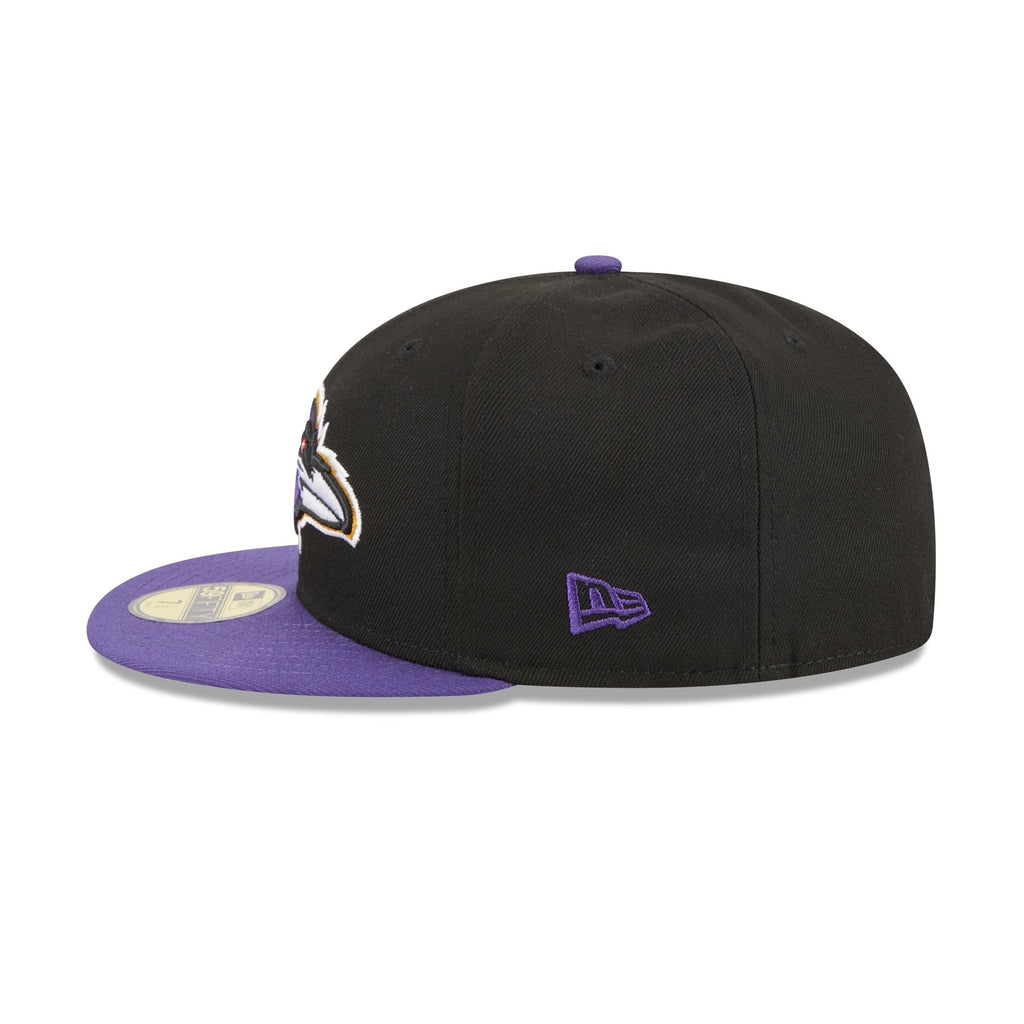 New Era Baltimore Ravens Throwback Hidden 2023 59FIFTY Fitted Hat