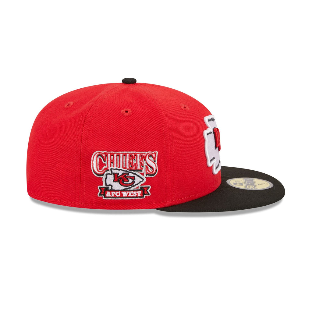 New Era Kansas City Chiefs Throwback Hidden 2023 59FIFTY Fitted Hat