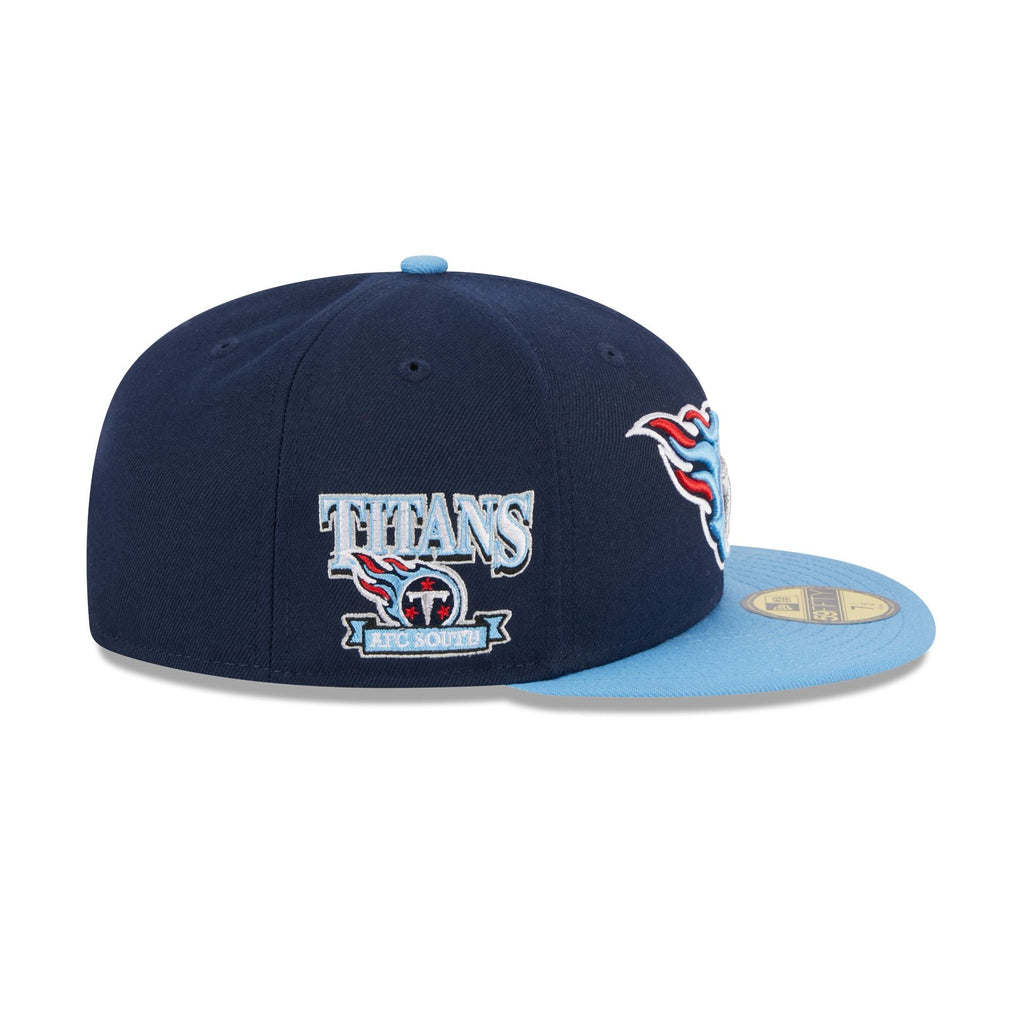 New Era Tennessee Titans Throwback Hidden 2023 59FIFTY Fitted Hat