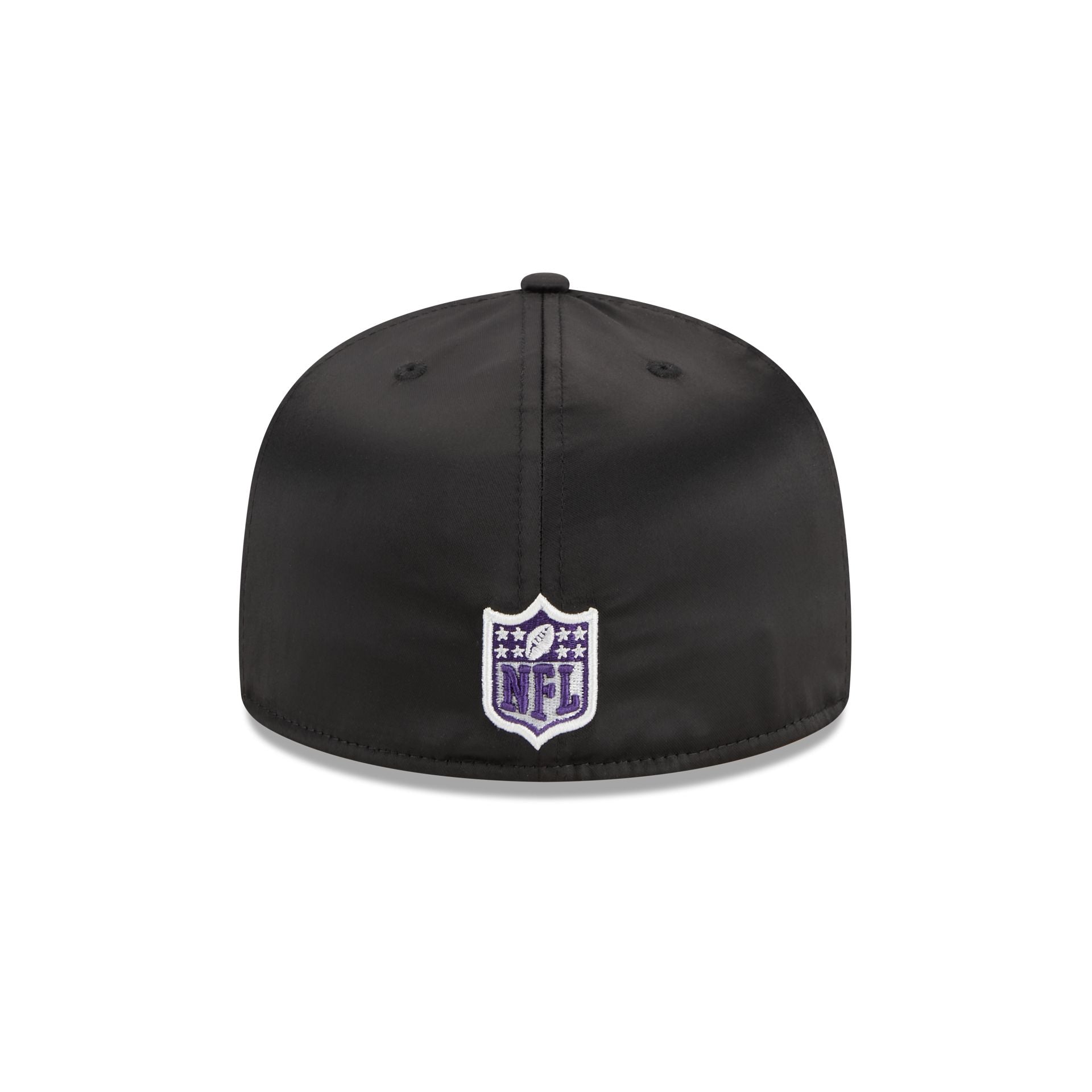 New Era Baltimore Ravens Throwback Satin 2023 59FIFTY Fitted Hat