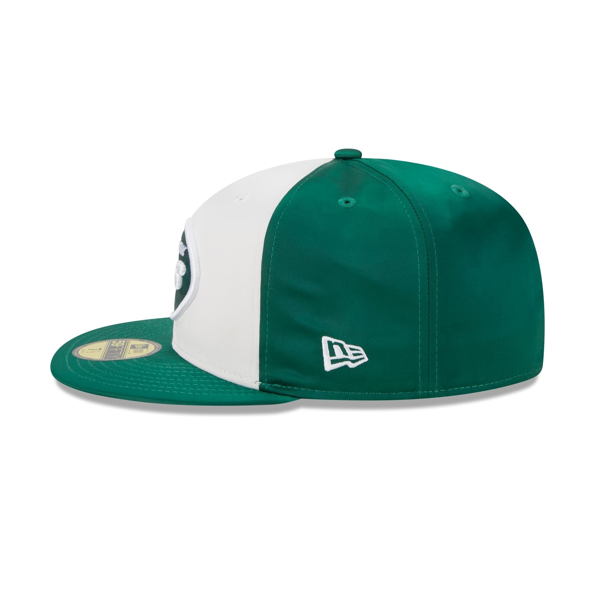 New Era New York Jets Throwback Satin 2023 59FIFTY Fitted Hat