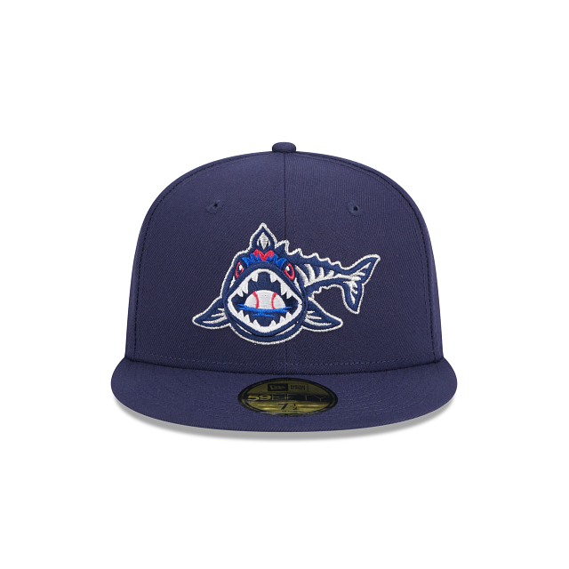 New Era Pensacola Blue Wahoos Theme Night Alt 59FIFTY Fitted Hat