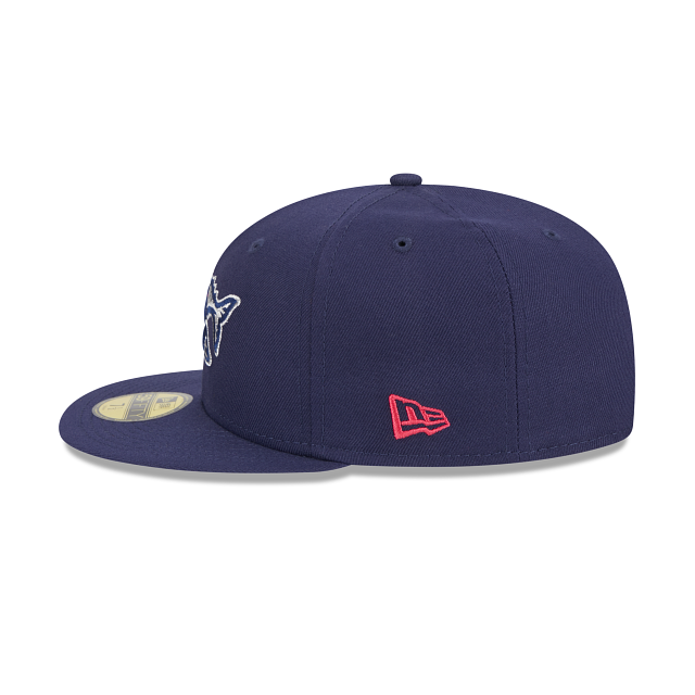 New Era Pensacola Blue Wahoos Theme Night Alt 59FIFTY Fitted Hat