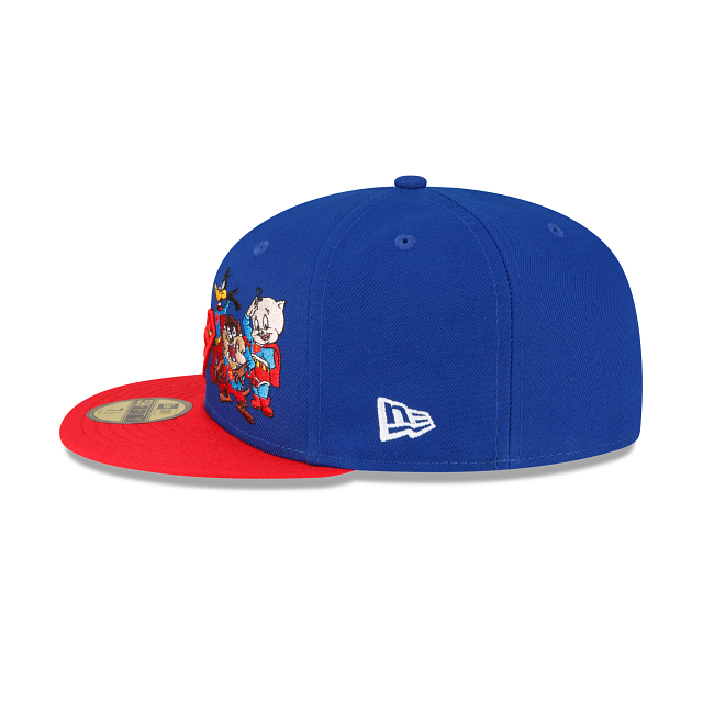 New Era Looney Tunes Mashup Blue 59FIFTY Fitted Hat