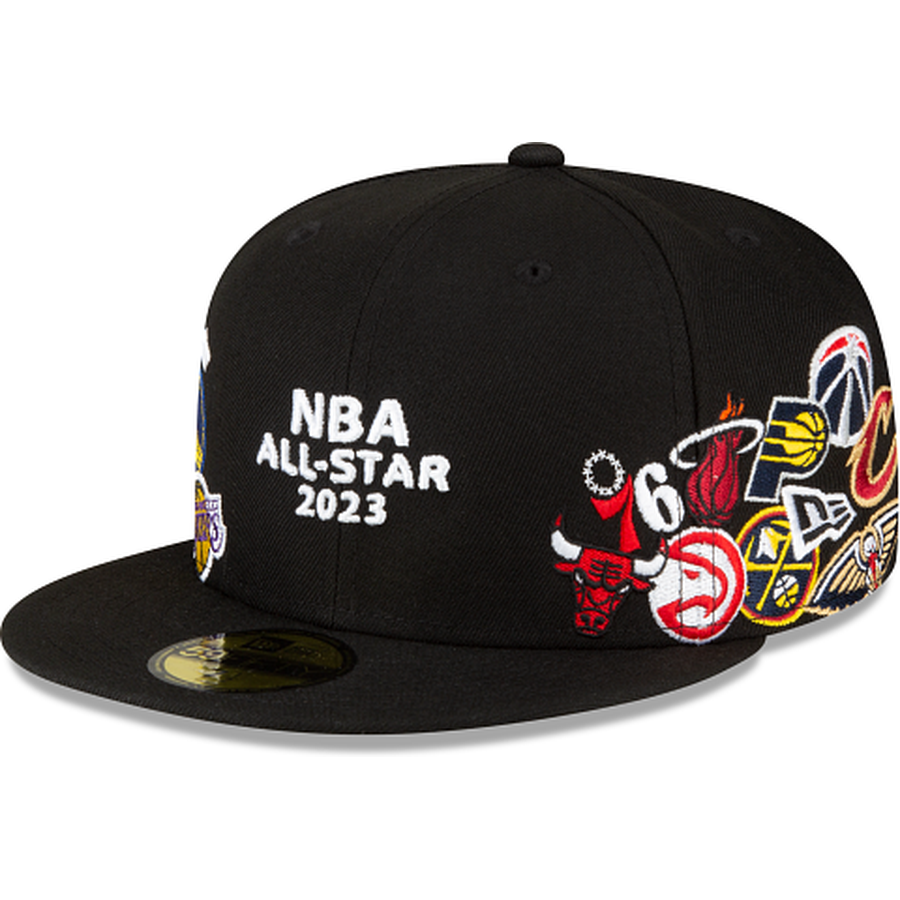 New Era Jon Stan X NBA All-Star 2023 Black 59FIFTY Fitted Hat