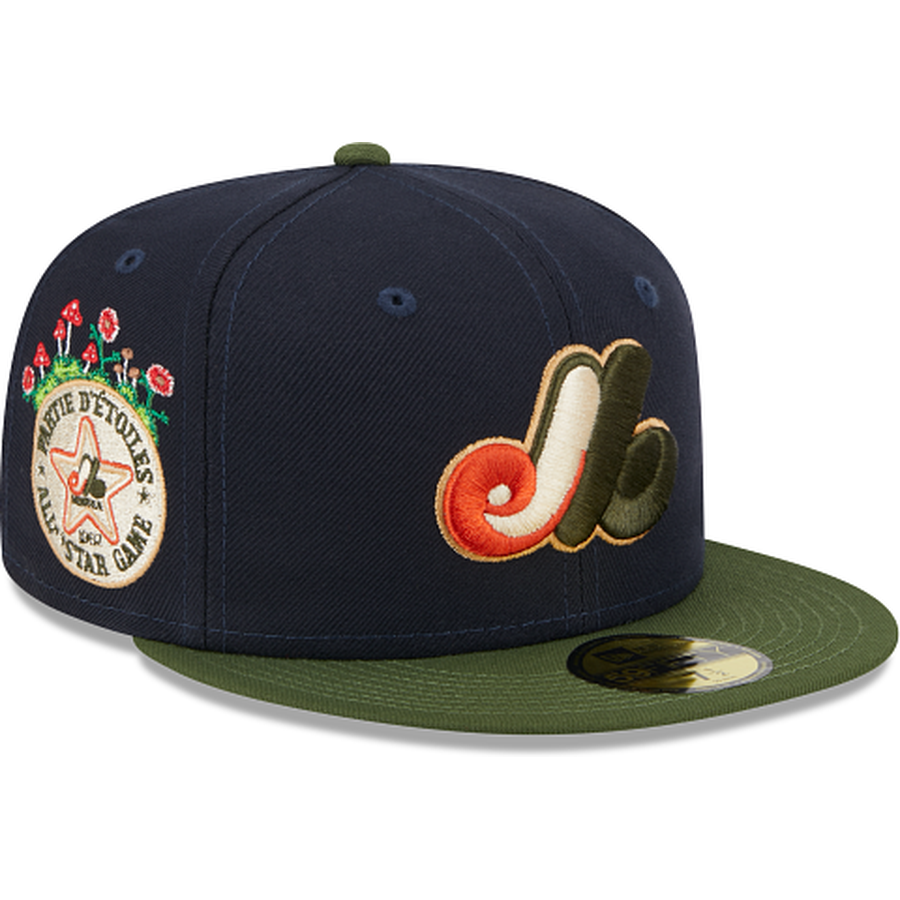 New Era Montreal Expos Sprouted 59FIFTY Fitted Hat