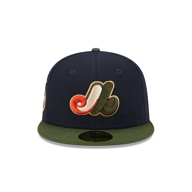 New Era Montreal Expos Sprouted 59FIFTY Fitted Hat