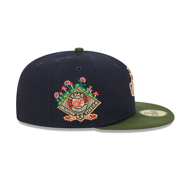 New Era Texas Rangers Sprouted 59FIFTY Fitted Hat