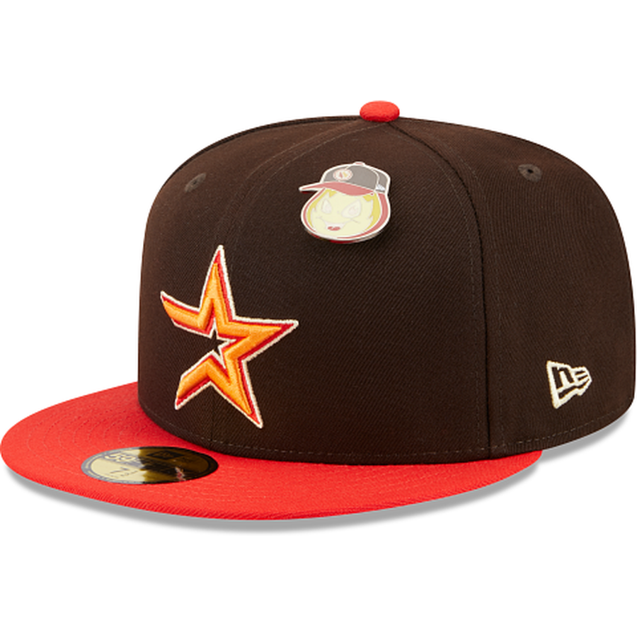New Era Houston Astros Fire Element 2023 59FIFTY Fitted Hat