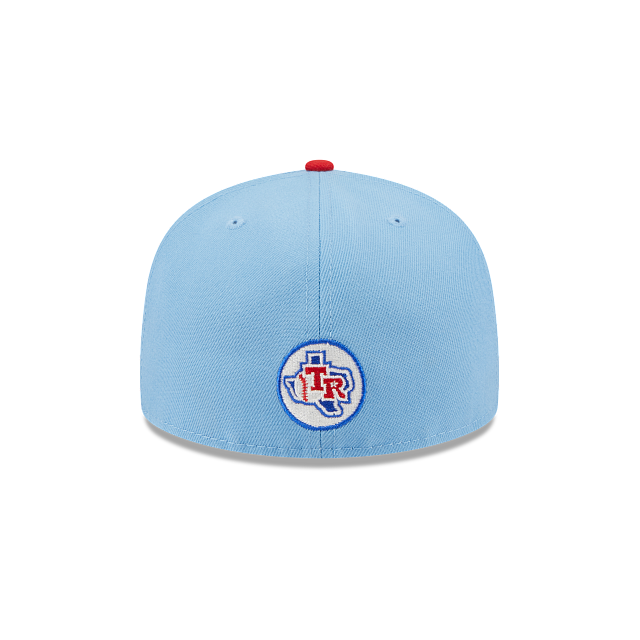 New Era Texas Rangers Powder Blues 2023 59FIFTY Fitted Hat