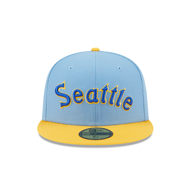 New Era Seattle Mariners Powder Blues 2023 59FIFTY Fitted Hat