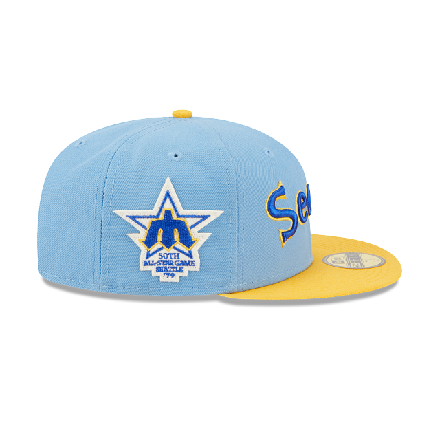 New Era Seattle Mariners Powder Blues 2023 59FIFTY Fitted Hat