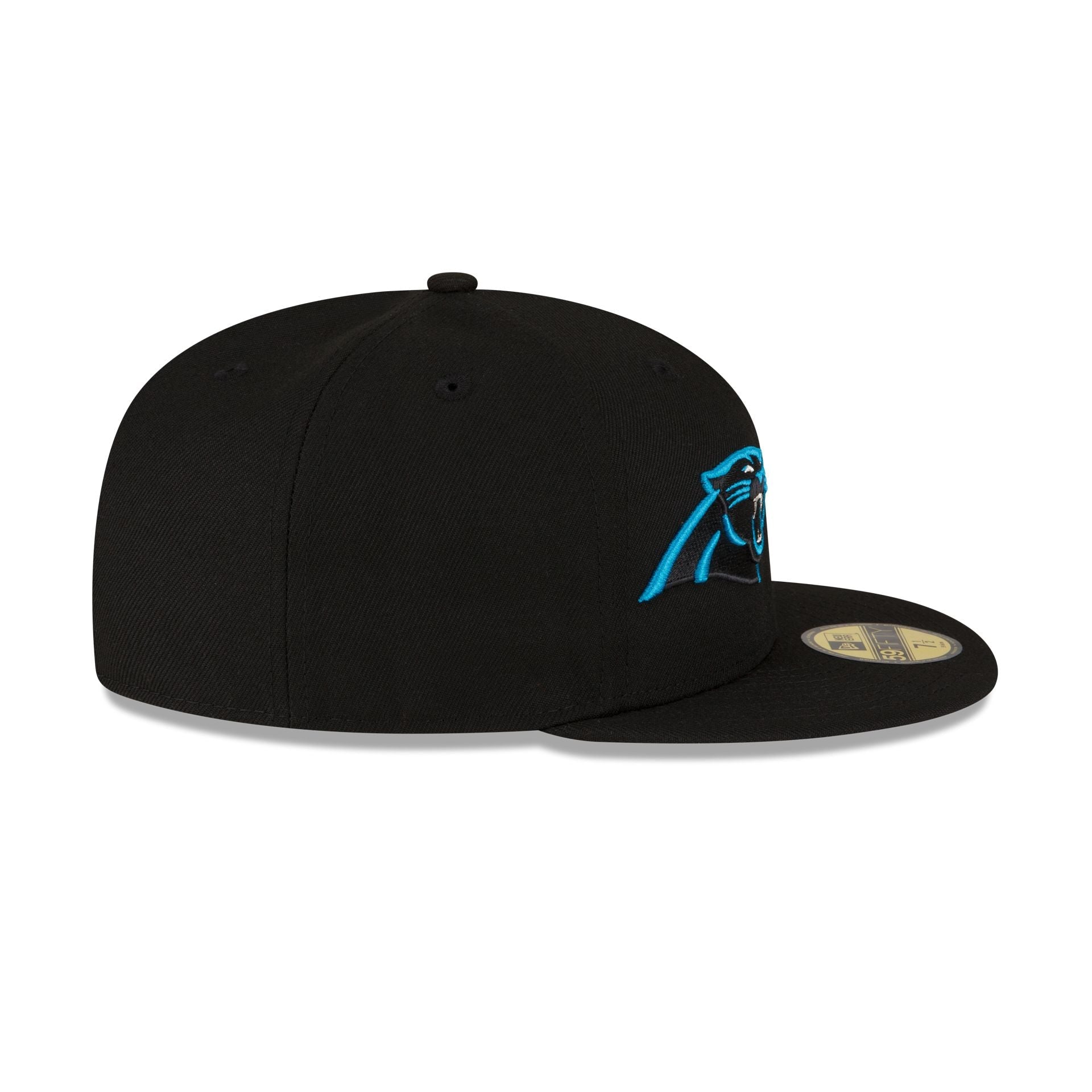 New Era Carolina Panthers 2023 Sideline Black 59FIFTY Fitted Hat