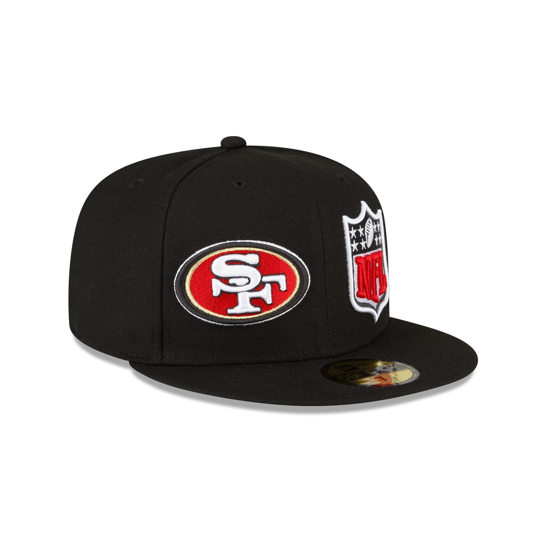 New Era San Francisco 49ers 2023 Sideline Black 59FIFTY Fitted Hat