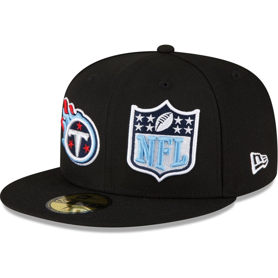 New Era Tennessee Titans 2023 Sideline Black 59FIFTY Fitted Hat
