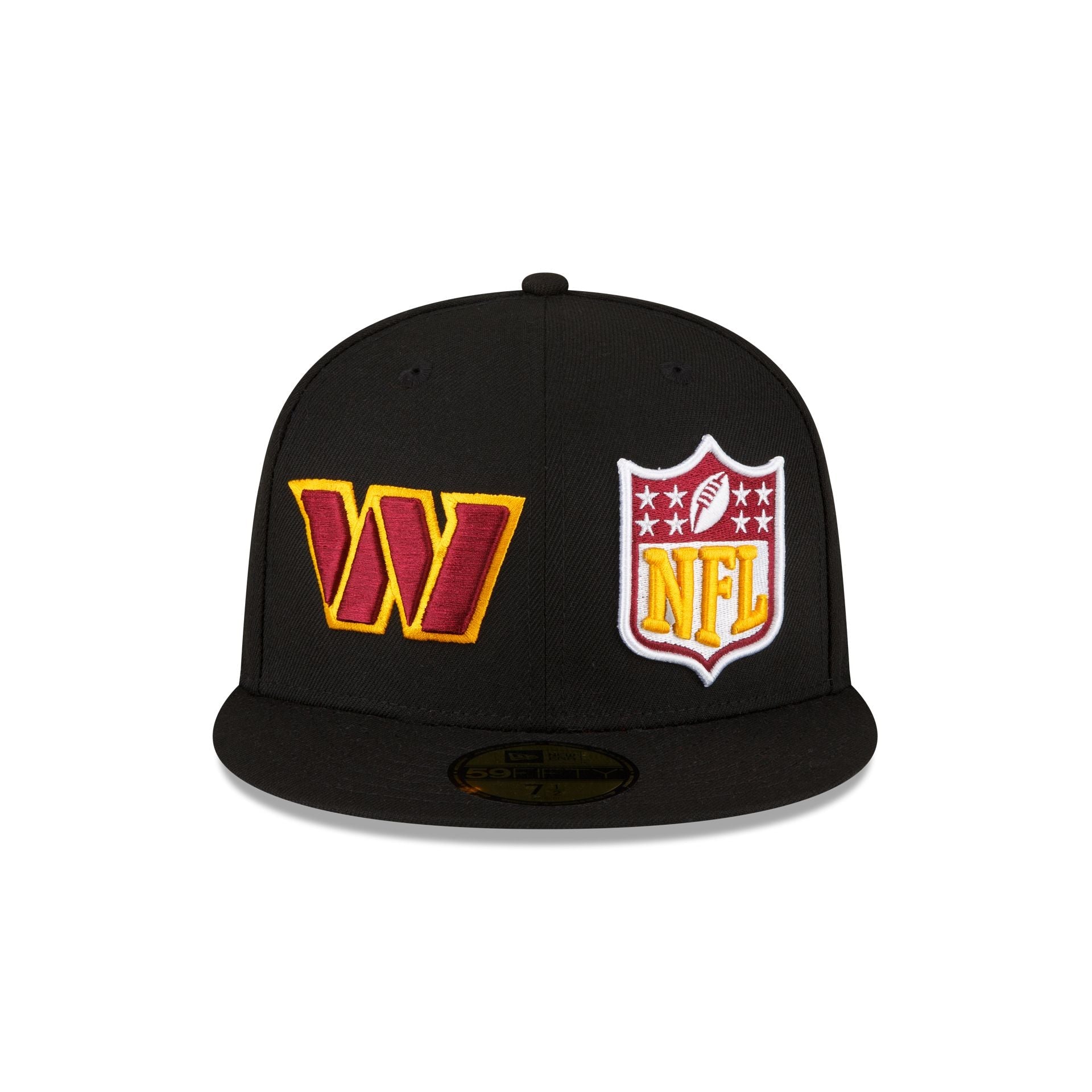 New Era Washington Commanders 2023 Sideline Black 59FIFTY Fitted Hat