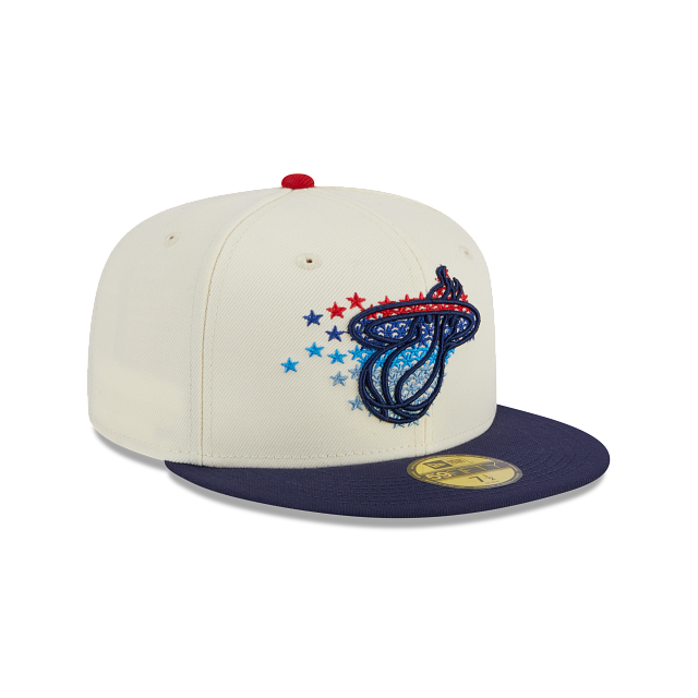 New Era Miami Heat Star Trail 2023 59FIFTY Fitted Hat