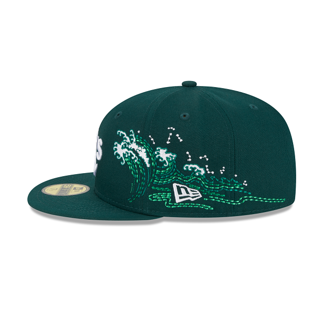 New Era Oakland Athletics Tonal Wave 2023 59FIFTY Fitted Hat