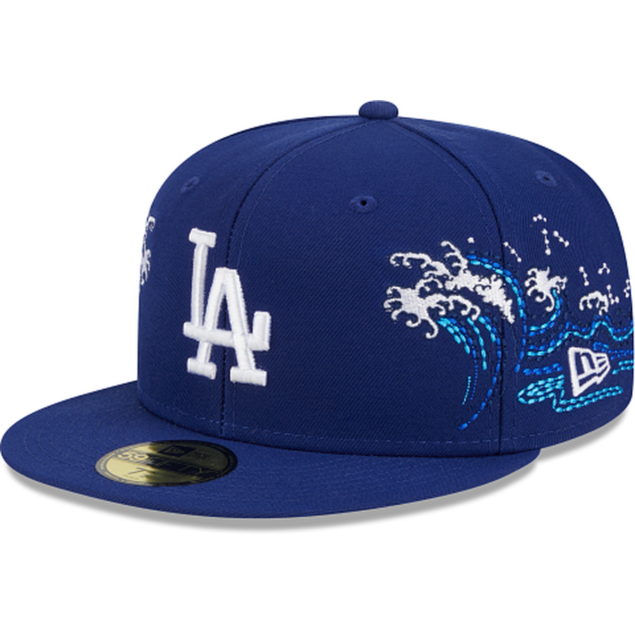 New Era Los Angeles Dodgers Tonal Wave 2023 59FIFTY Fitted Hat