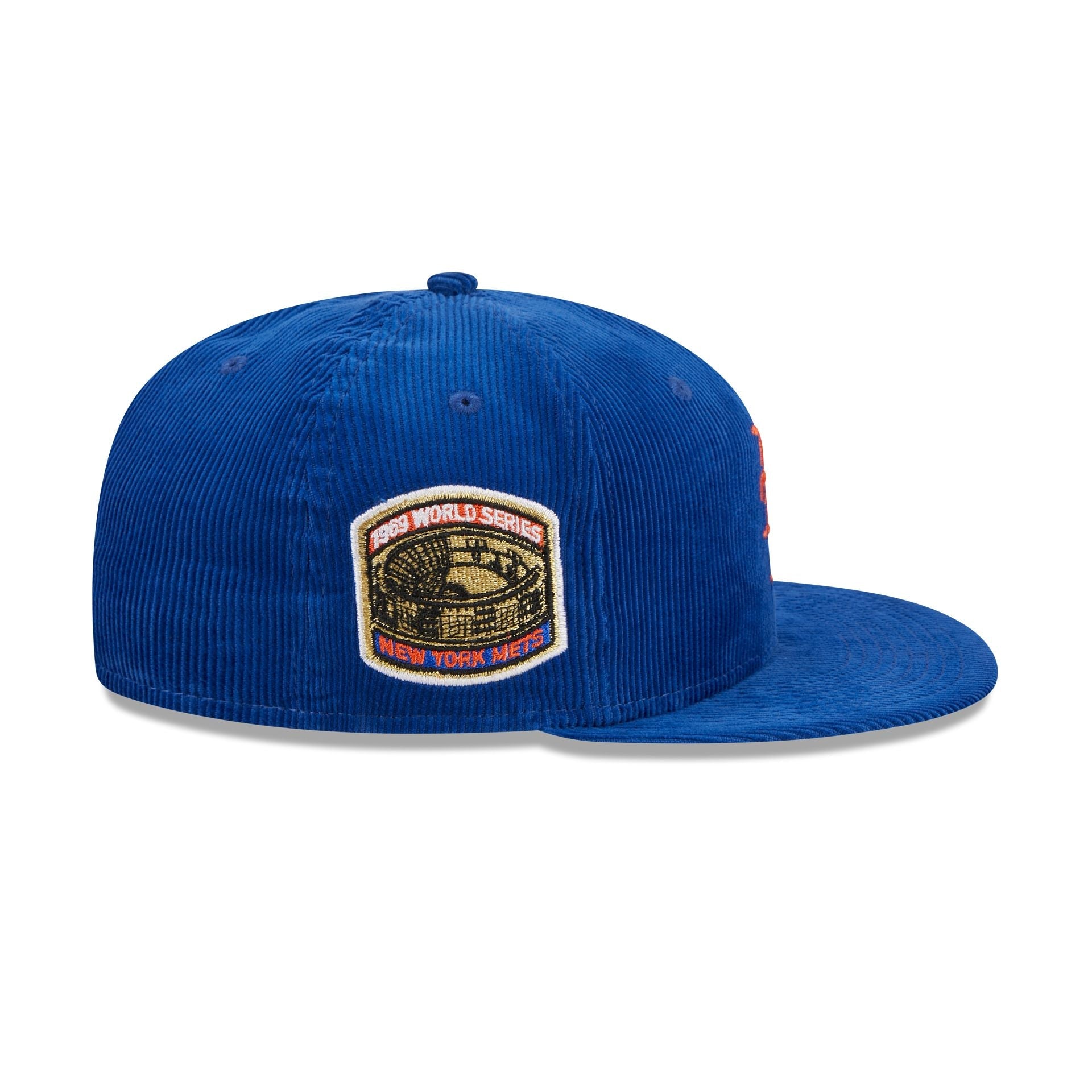 New Era New York Mets Throwback Corduroy 2023 59FIFTY Fitted Hat
