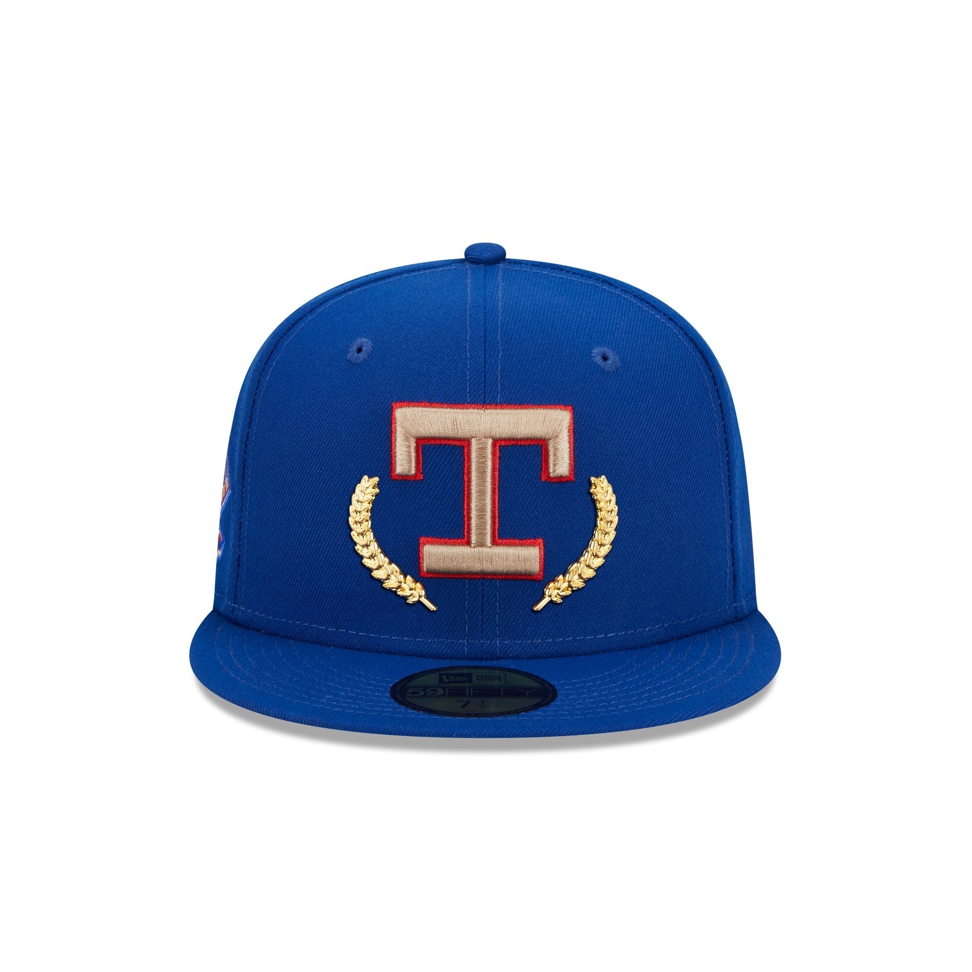 New Era Texas Rangers Gold Leaf 2023 59FIFTY Fitted Hat