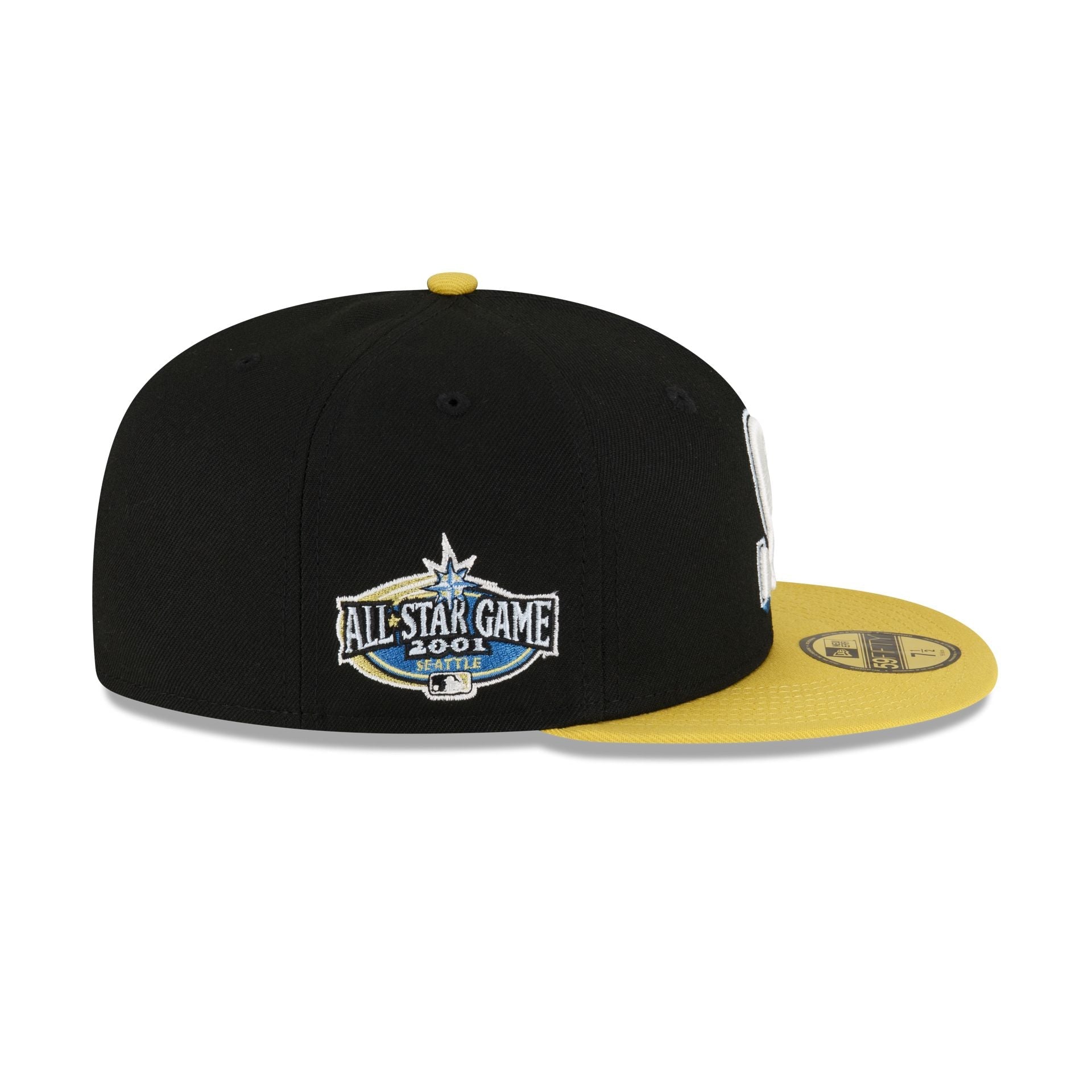 New Era Seattle Mariners Chartreuse Visor 2023 59FIFTY Fitted Hat