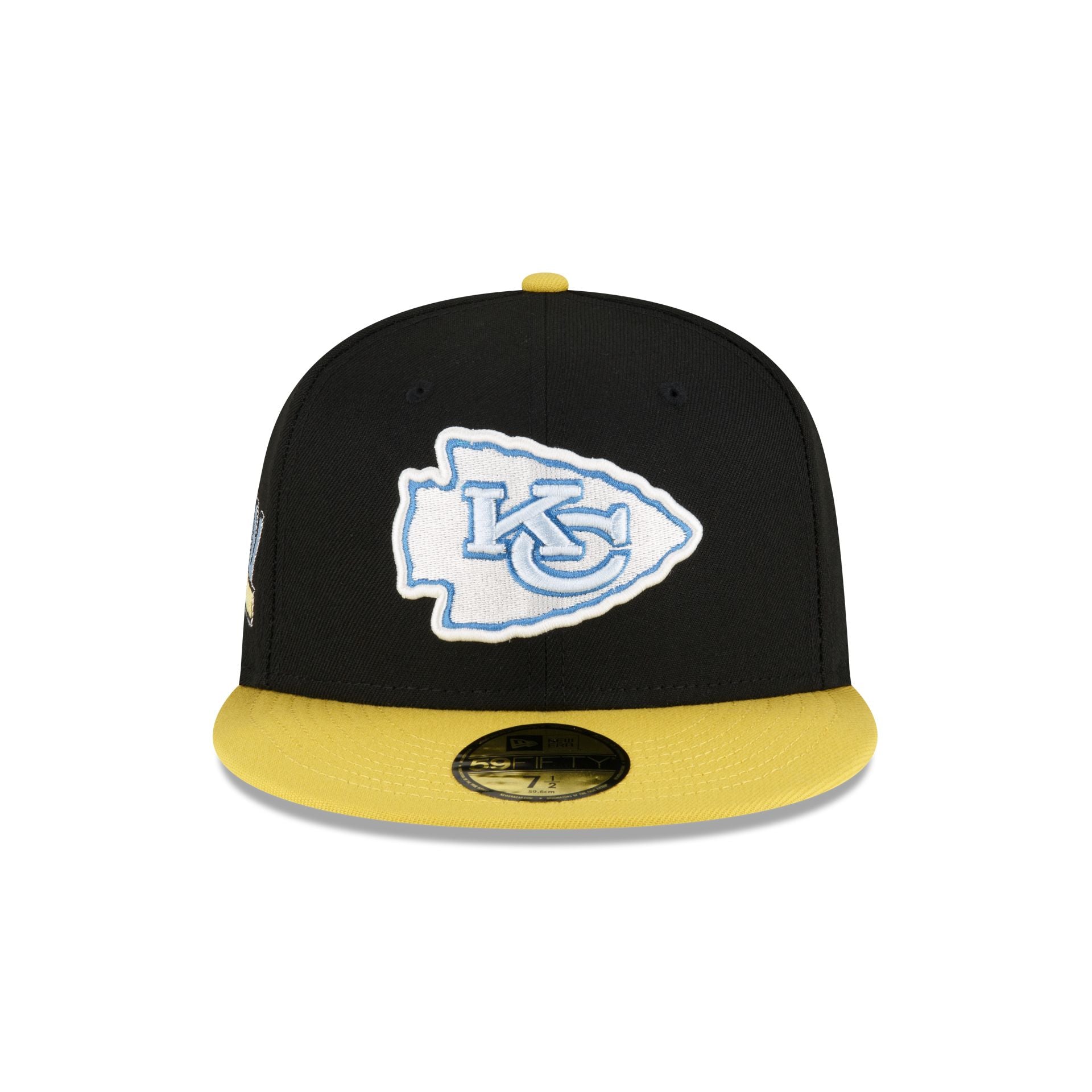 New Era Kansas City Chiefs Chartreuse Visor 2023 59FIFTY Fitted Hat