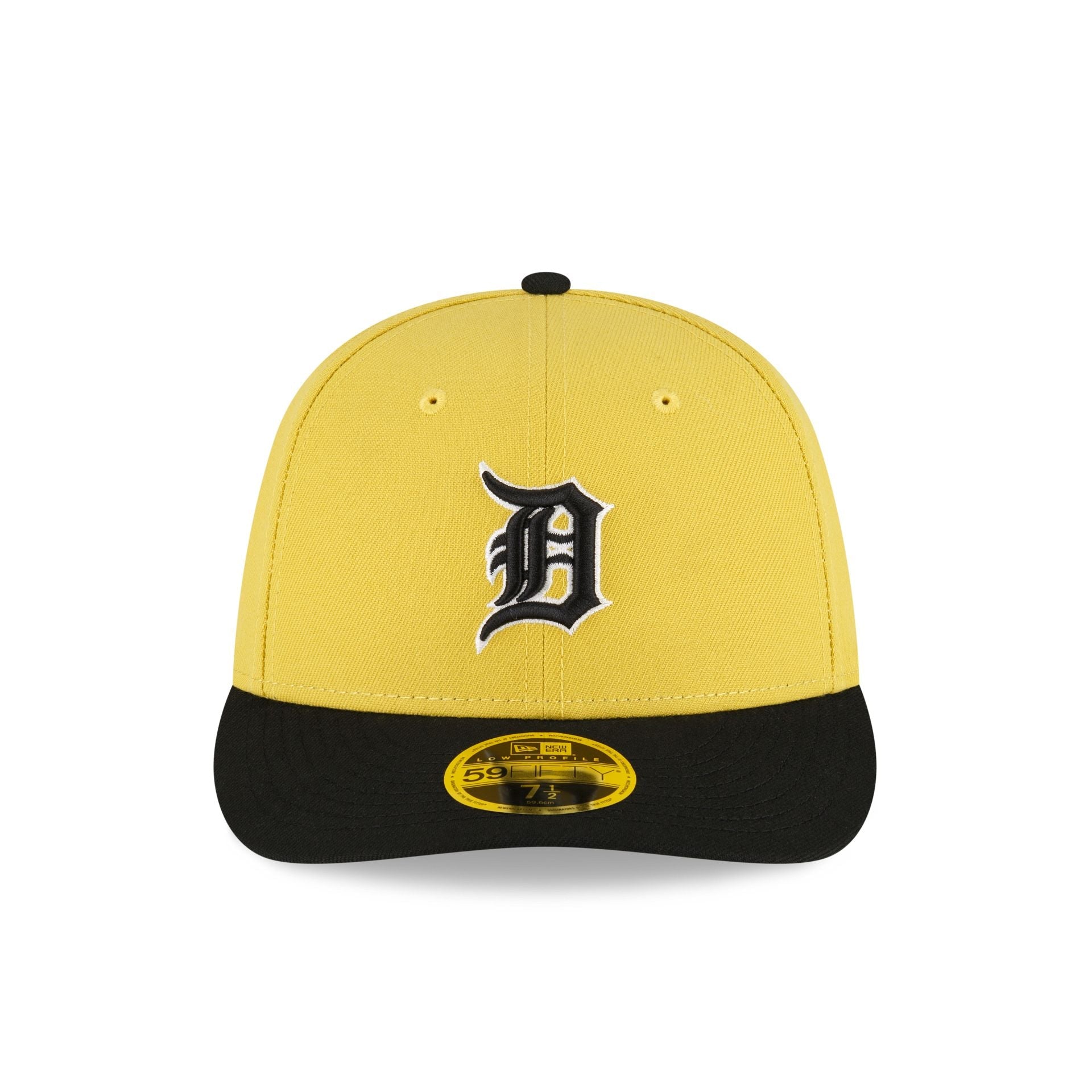 New Era Detroit Tigers Chartreuse Crown Low Profile 2023 59FIFTY Fitte