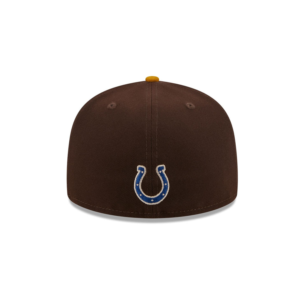New Era Indianapolis Colts Burnt Wood 2023 59FIFTY Fitted Hat