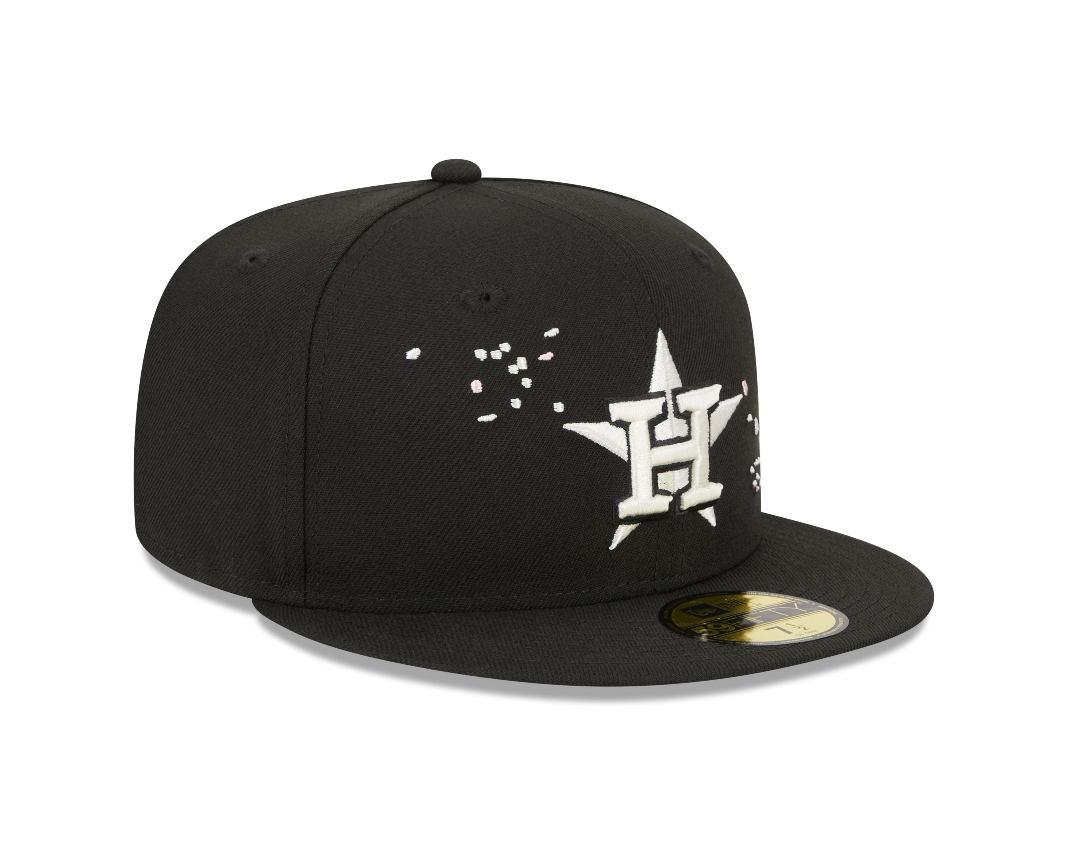 New Era Houston Astros Black Cherry Blossom 2023 59FIFTY Fitted Hat