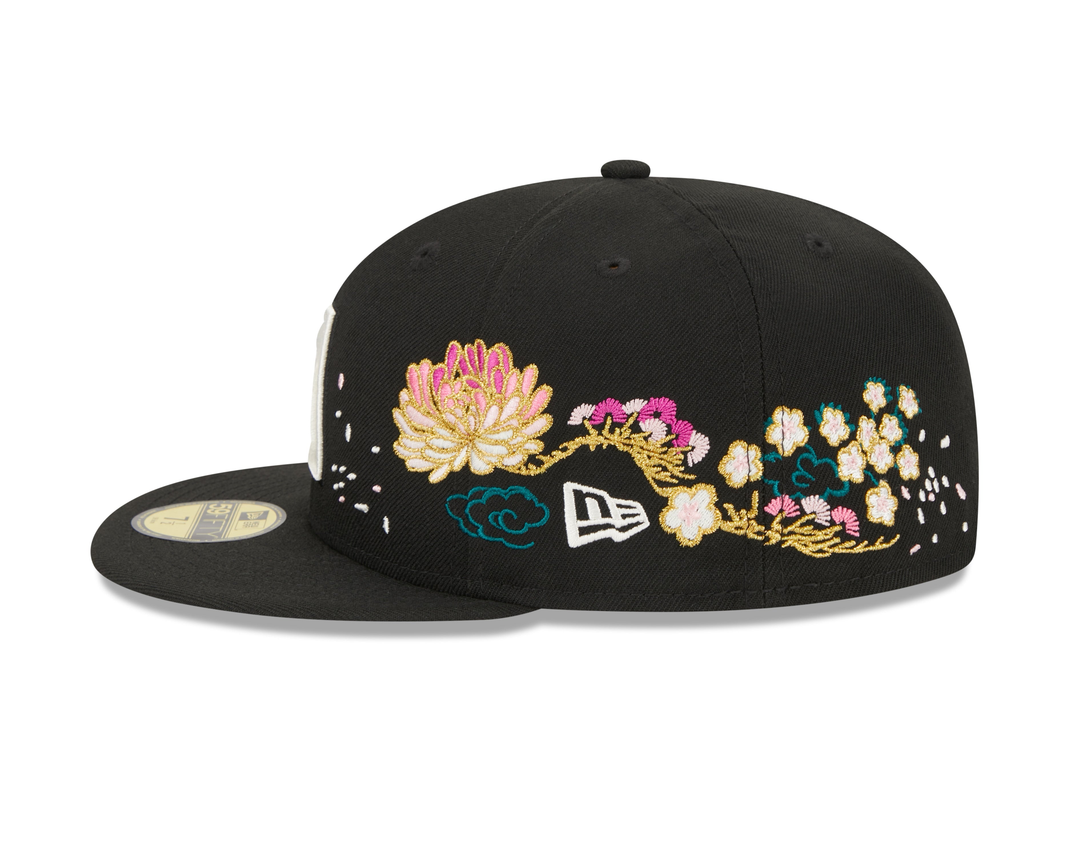 New Era Arizona Diamondbacks Black Cherry Blossom 2023 59FIFTY Fitted Hat