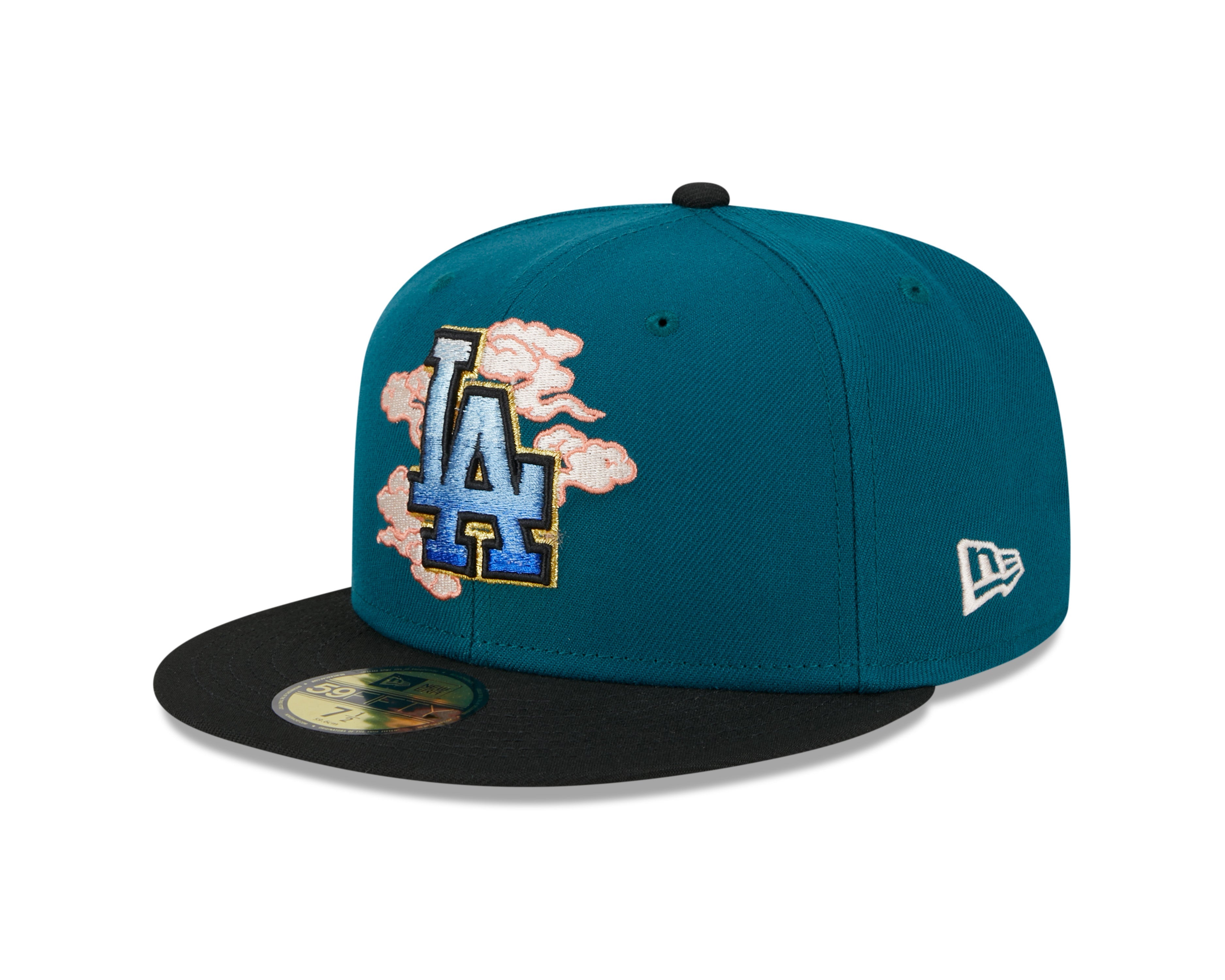 New Era Los Angeles Dodgers Cloud Spiral 60th Anniversary 59FIFTY ...