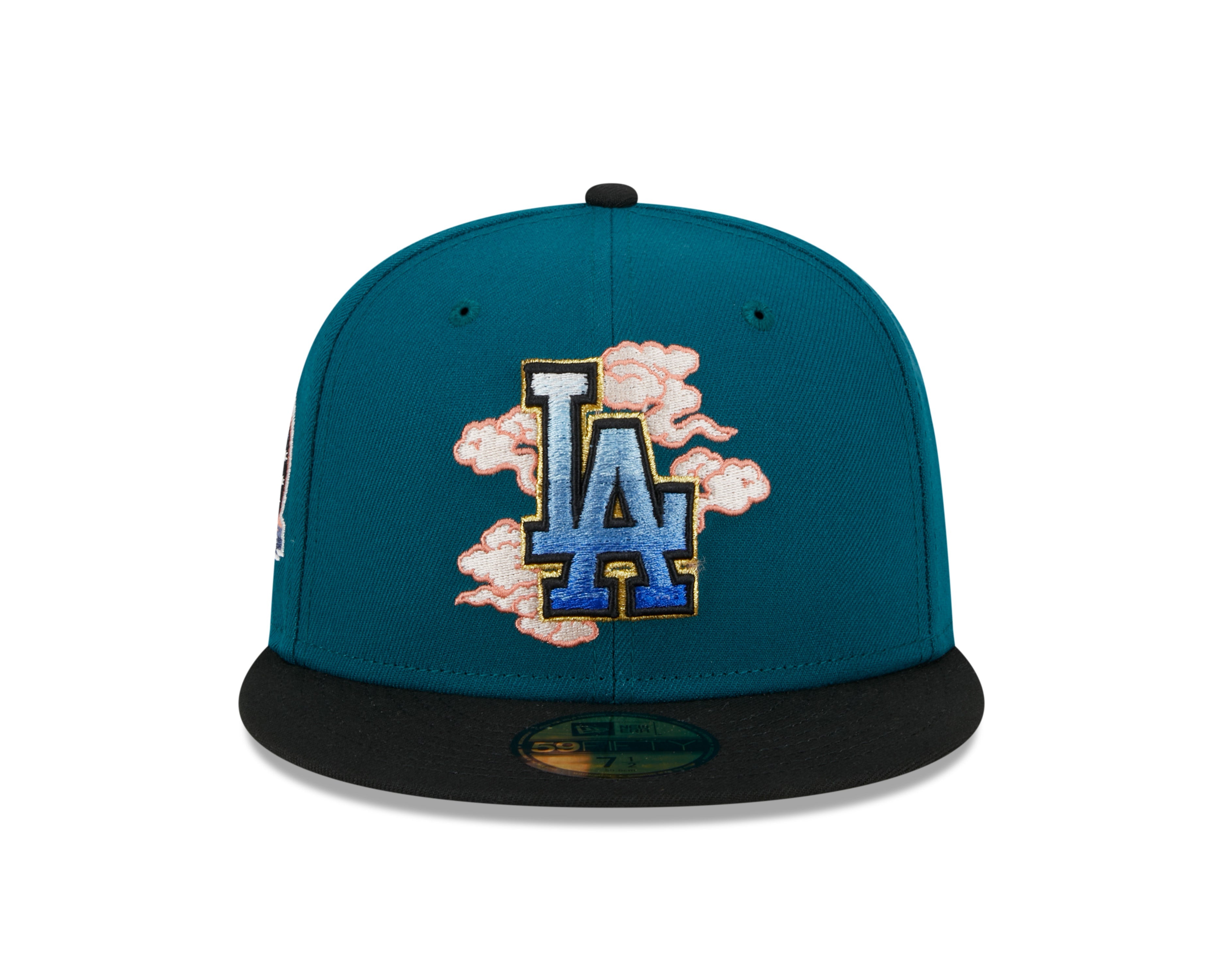 New Era Los Angeles Dodgers Cloud Spiral 60th Anniversary 59FIFTY ...