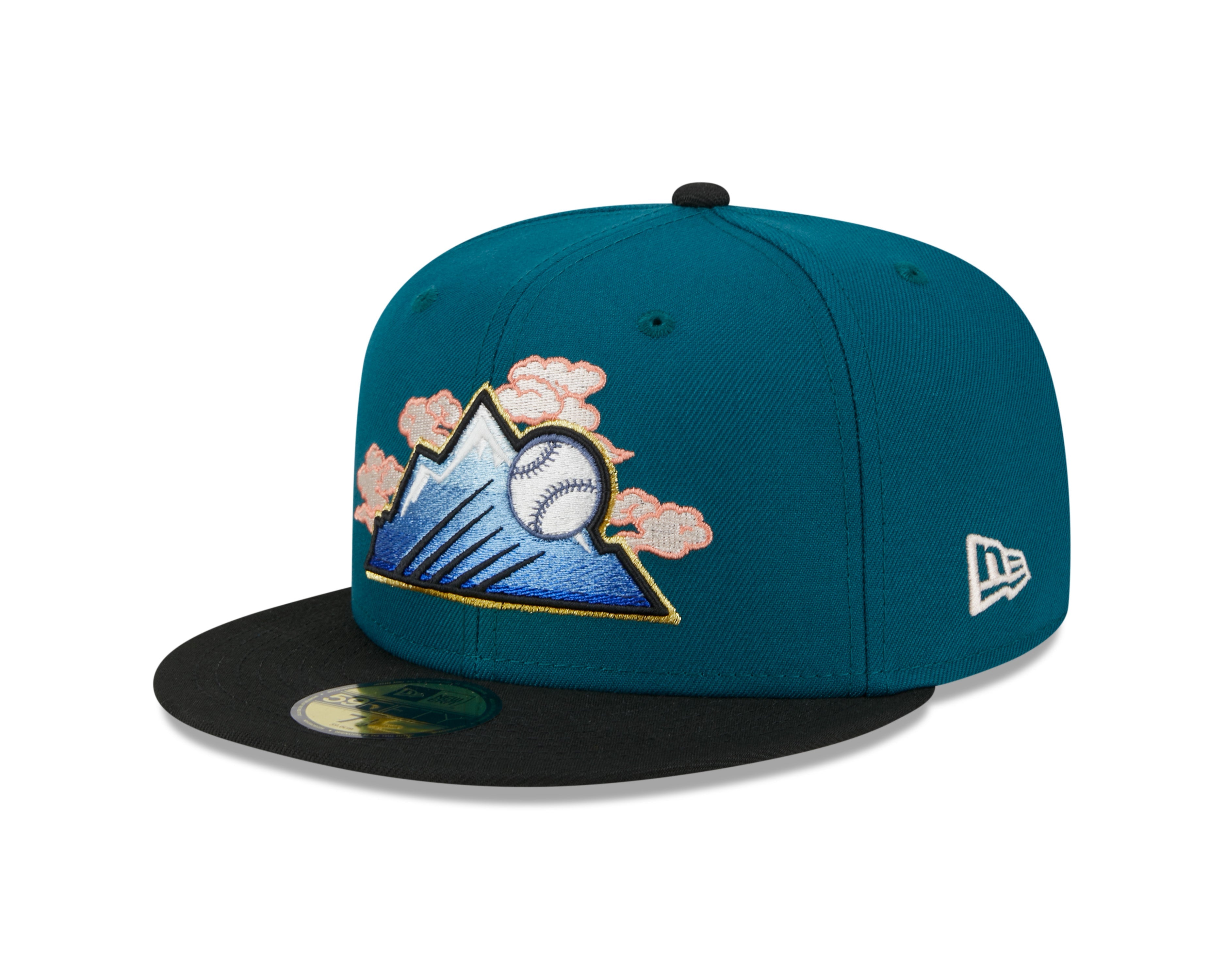 New Era Colorado Rockies Cloud Spiral 25th Anniversary 59FIFTY Fitted Hat
