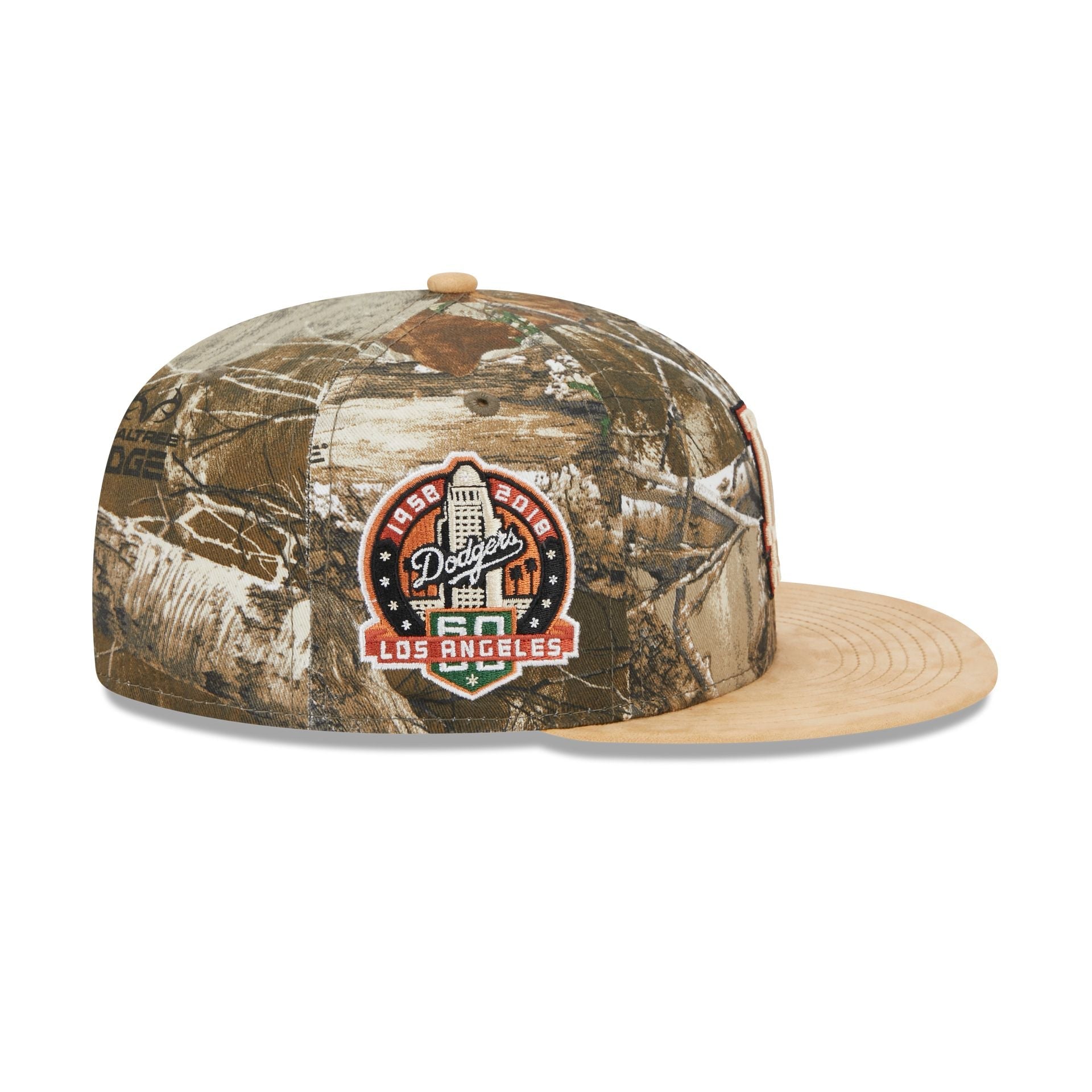 New Era Los Angeles Dodgers Realtree 2023 59FIFTY Fitted Hat