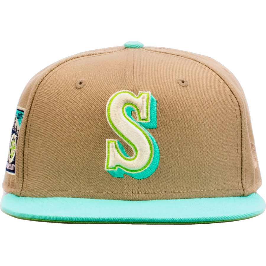 New Era x Shoe Palace Seattle Mariners 'Winter Wonderland' Beige/Mint