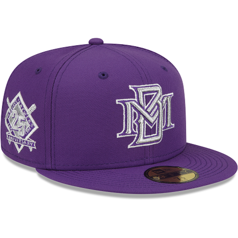New Era Purple Refresh Milwaukee Brewers 2022 59FIFTY Fitted Hat