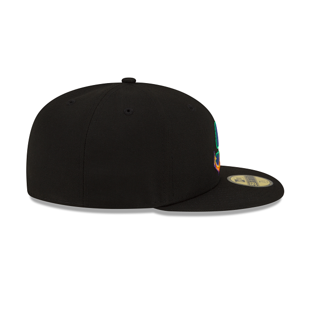 New Era Stockton Ports Pitch Black 2022 59FIFTY Fitted Hat